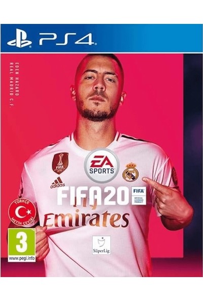 Fifa 20 Süper Lig Türkçe Menü PS4 Oyun (1 Ender Oyuncu + 14 Gün PSN + 5 Maç Kiralık 3 Icon Oyuncu) Fifa 20 Süper Lig Türkçe Menü PS4 Oyun (1 Ender Oyuncu + 14 Gün PSN + 5 Maç Kiralık 3 Icon Oyuncu)