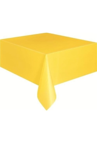 Happy Land Sarı Kullanat Plastik Masa Örtüsü 120 x 180 cm Doğum Günü Partisi Happy Land Sarı Kullanat Plastik Masa Örtüsü 120 x 180 cm Doğum Günü Partisi
