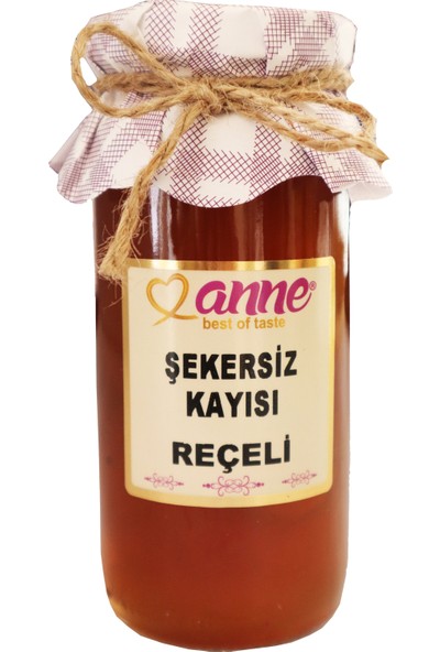 Anne Şekersiz Kayısı Reçeli 300 gr