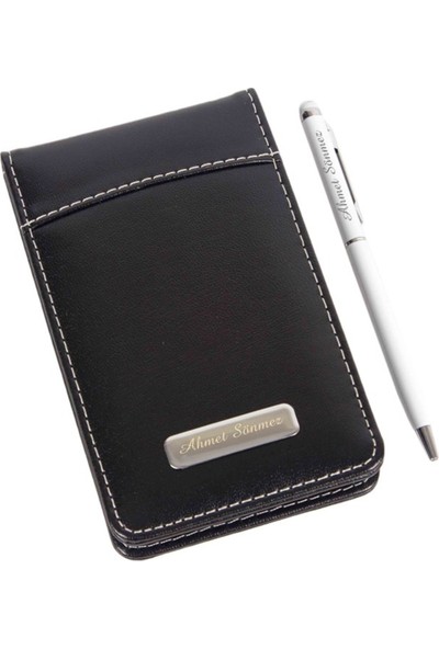 Hediye Rengi İsme Özel Mini Notluk Hesap Makinesi ve Tükenmez Kalem Seti Hediye Rengi İsme Özel Mini Notluk Hesap Makinesi ve Tükenmez Kalem Seti