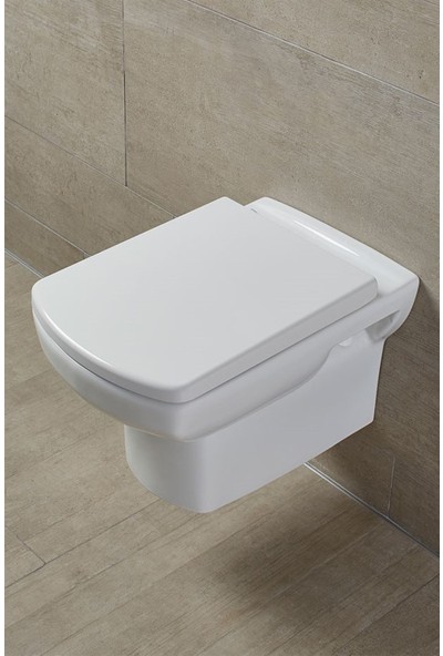 Japar Plaza Yavaş Kapanan Klozet Kapağı Beyaz Japar Plaza Yavaş Kapanan Klozet Kapağı Beyaz