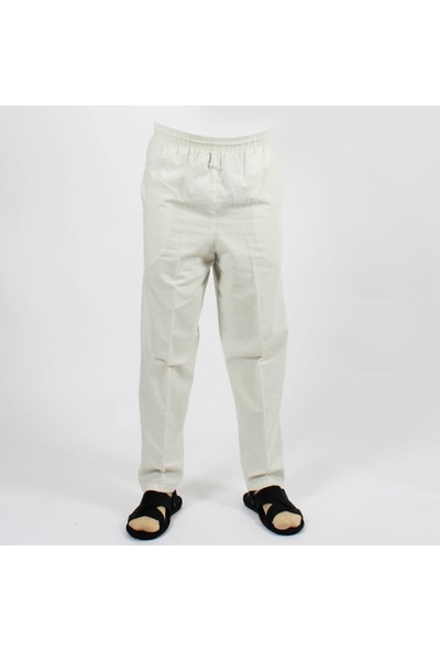 Hac Umre Kıyafeti Şantuk Yarım Şalvar Bej