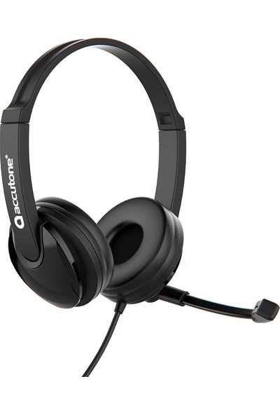 Accutone Çağrı Merkezi Kulaklığı - USB/Duo (UB101)