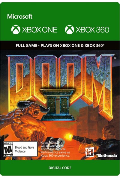 Doom II Xbox One ve Xbox Series X|S / Windows PC Doom II Xbox One ve Xbox Series X|S / Windows PC