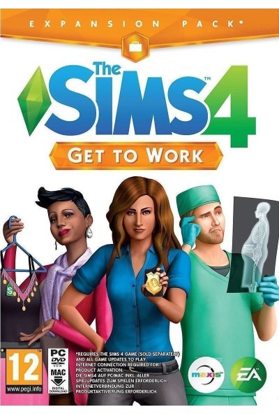 The Sims 4 Get To Work Dijital Oyun The Sims 4 Get To Work Dijital Oyun