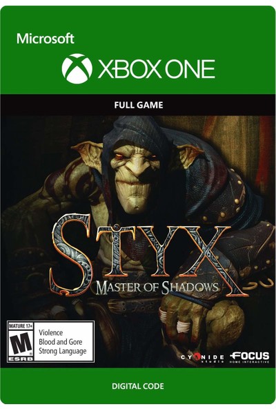Styx: Master Of Shadows Xbox One ve Xbox Series X|S Styx: Master Of Shadows Xbox One ve Xbox Series X|S