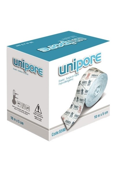 Unipore 5 cm x 10 m Elastik Sabitleme Bandı - Flaster - 4 Adet Unipore 5 cm x 10 m Elastik Sabitleme Bandı - Flaster - 4 Adet