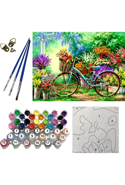 Tale Hobby Sayılarla Boyama Hobi Seti 40 x 50 cm