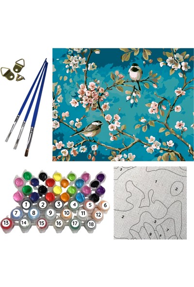 Tale Hobby Sayılarla Boyama Hobi Seti Numaralı Kendin Boya Tablo Seti 40 x 50 cm Tale Hobby Sayılarla Boyama Hobi Seti Numaralı Kendin Boya Tablo Seti 40 x 50 cm