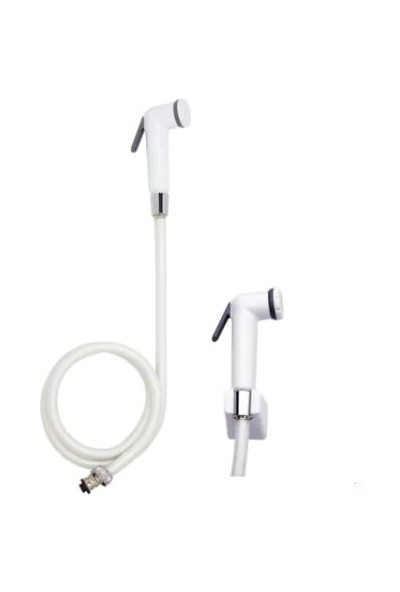 İz Yapı Taharetmatik Şeffaf Taharet Musluk Seti Wc Musluk Duş Seti