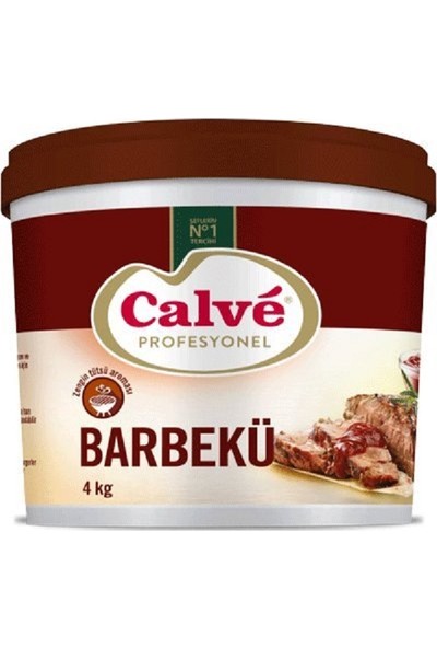 Calve Kova Barbekü Sos 4 kg Calve Kova Barbekü Sos 4 kg