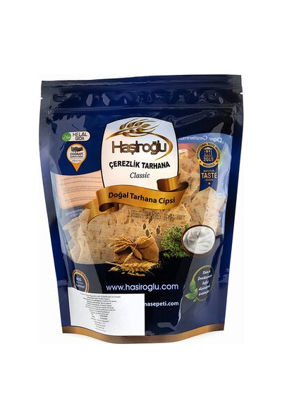 Haşiroğlu Çerezlik Doğal Tarhana Cipsi 225 gr