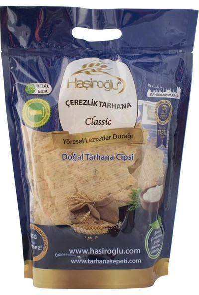 Haşiroğlu Çerezlik Doğal Tarhana Cipsi 450 gr