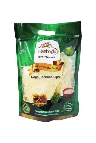 Haşiroğlu Kremalı Fırınlanmış Doğal Tarhana Cipsi 450 gr