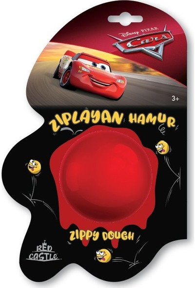Red Castle Zıplayan Hamur Slime Cars 3 Kırmızı Zdb34 Red Castle Zıplayan Hamur Slime Cars 3 Kırmızı Zdb34