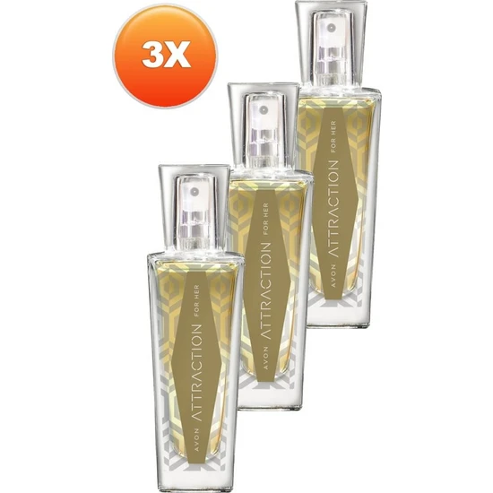 hepsiburada Avon Attraction Kadın Parfüm Edp 30 Ml. Üçlü Set | Fiyat Arşivi