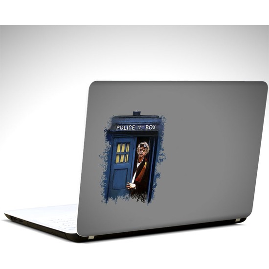 Dekolata Police Box Dr Who Laptop Sticker Fiyatı