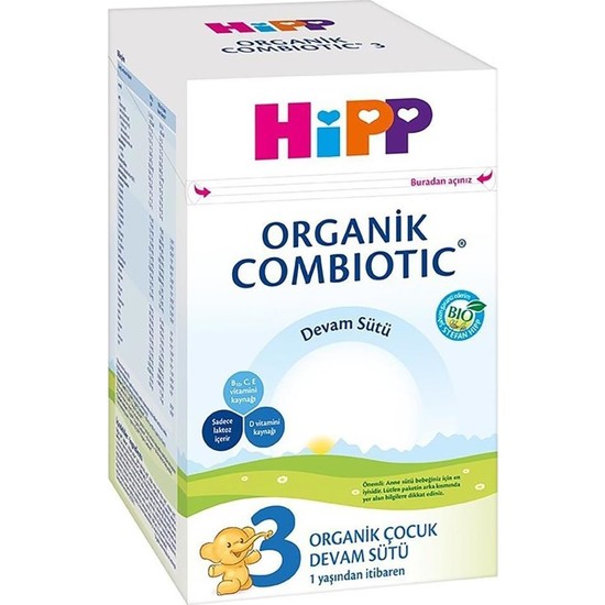 Hipp 3 Organik Combiotic Devam Sütü 800 gr Fiyatı