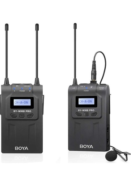 Boya By-Wm8 Pro Kit-1 Yüksek Kaliteli Profesyonel Kablosuz Fiyatı