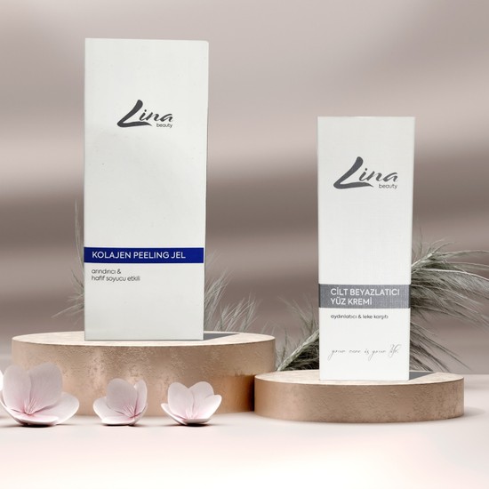 Lina Beauty 2'li Jel Peeling ve Cilt Beyazlatıcı Krem Seti Fiyatı