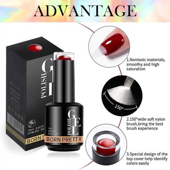 Born Pretty 15 ml Kalıcı Oje BG113 (55933) Fiyatı