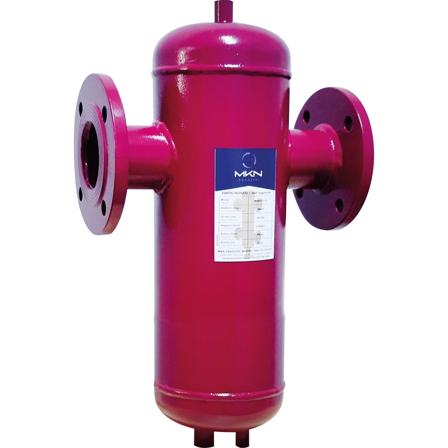 Mkn Buhar Seperatörü Dn 15 (1/2") Flanşlı Q 80 Fiyatı