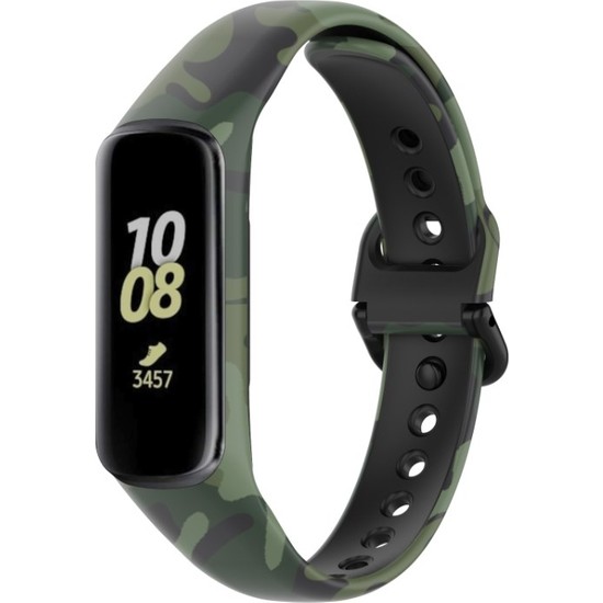 Techmaster Samsung Galaxy Fit 2 R220 Kamuflaj Desenli Kordon Fiyatı