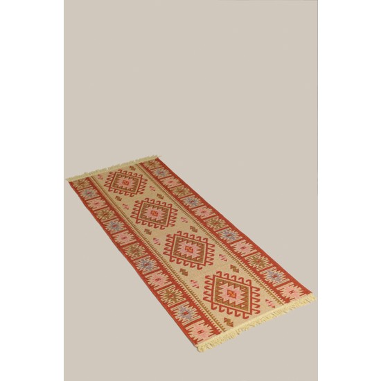 Obam Uzun Koridor Kilimi (Uşak Kilimi) Çift Taraflı Fiyatı