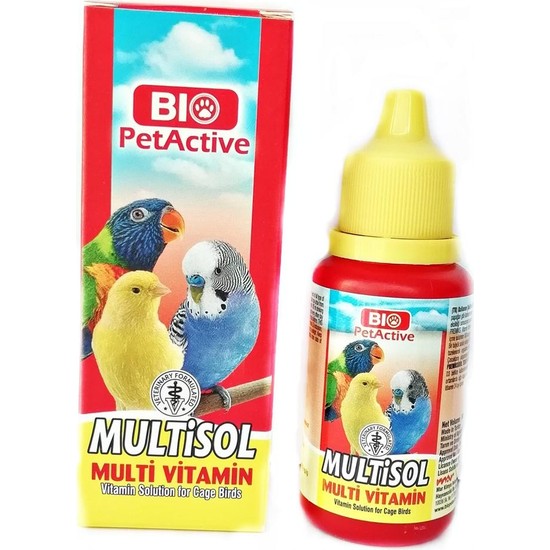 Bio Pet Active Kanarya Muhabbet Kuşu Papağan Kuş Vitamini 3 Fiyatı