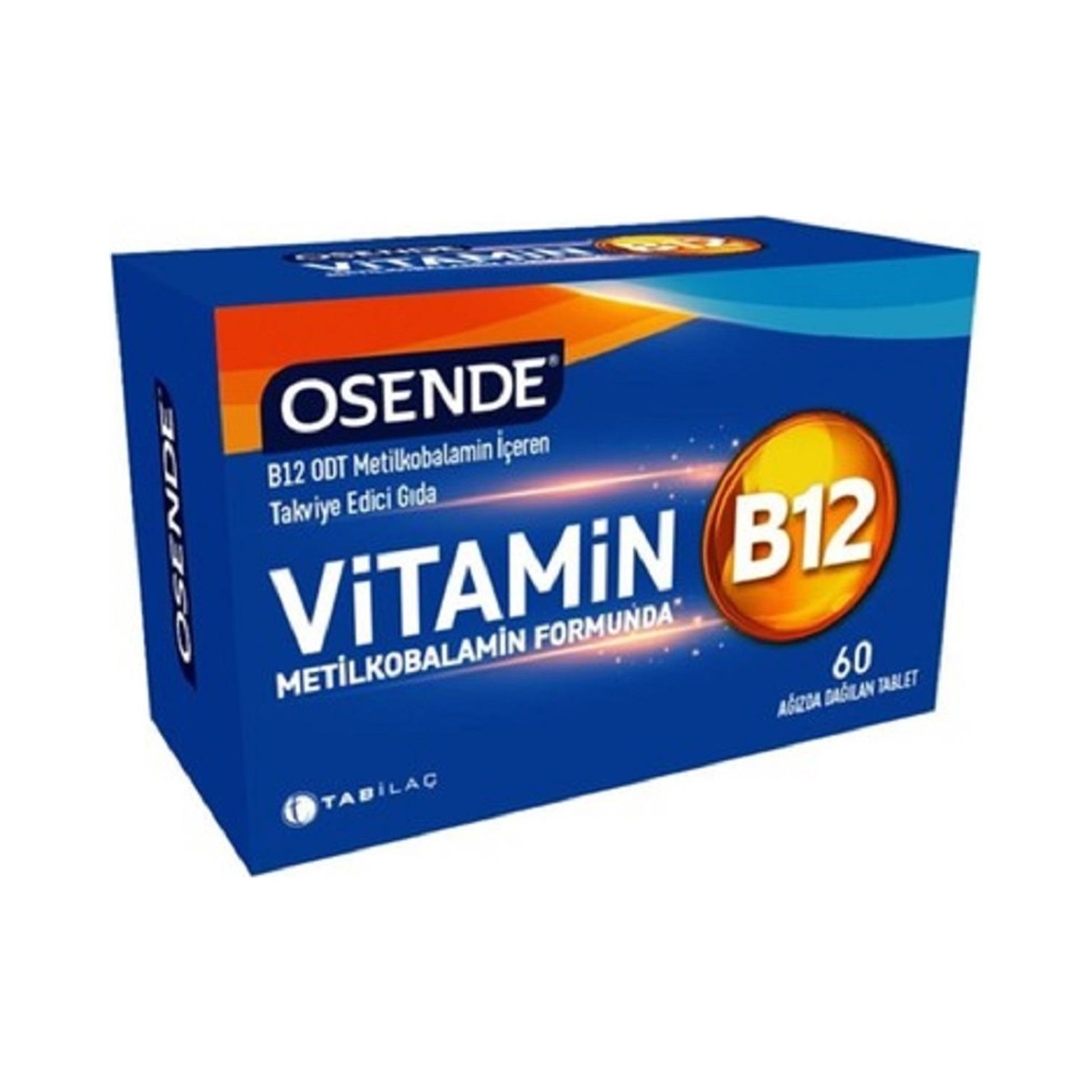 Osende Vitamin B12 60 Ağızda Dağılan Tablet Fiyatı