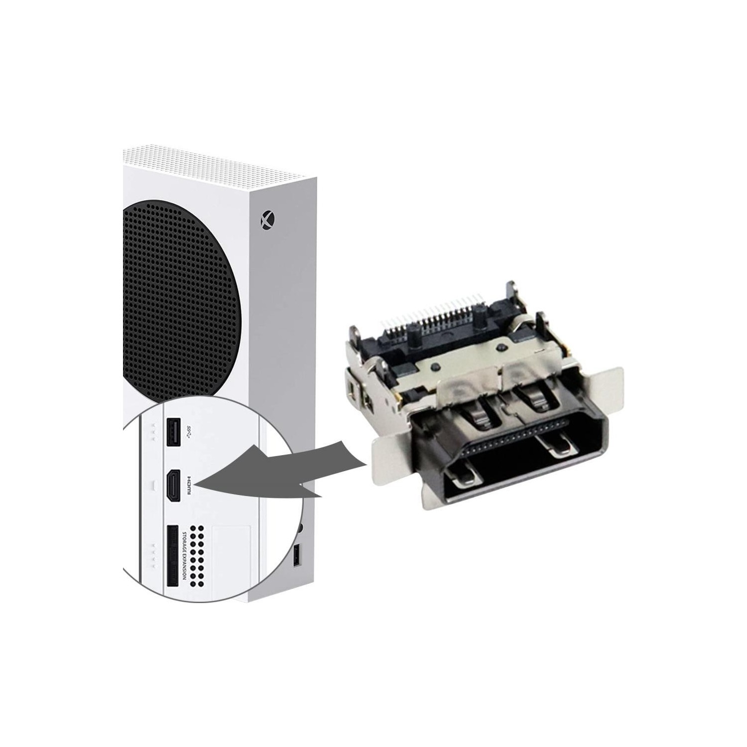 Konsol İstasyonu Xbox Series S HDMI Soket Fiyatı