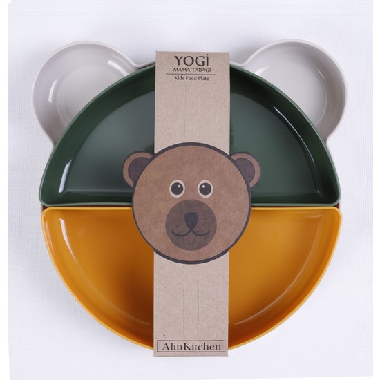 Alin Kitchen Ayıcık 4 Bölmeli Mama Tabağı Fiyatı