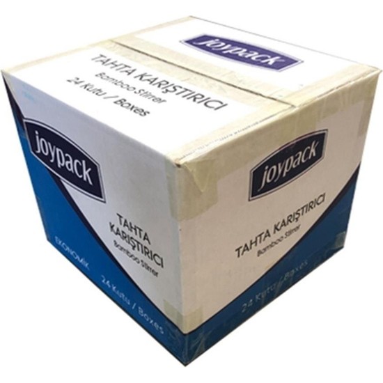 Joypack Bamboo Tahta Karıştırıcı 1 Koli - 24 Kutu 153 Int Fiyatı