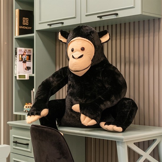 My Friend Toys 80 cm Siyah Peluş Maymun Oyuncak Fiyatı