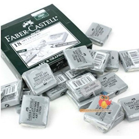 Faber-Castell Faber-Castell Gri Hamur Silgi Paket ( 1 Paket Fiyatı