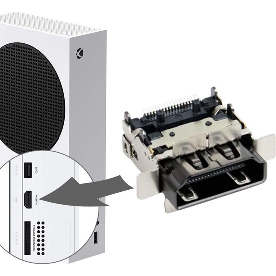 Konsol İstasyonu Xbox Series S HDMI Soket Fiyatı