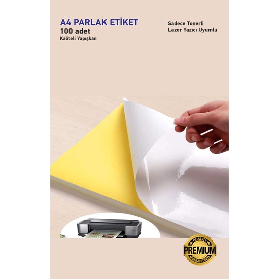 Hsn A4 Etiket Sticker Parlak 100 Lü Fiyatı - Taksit Seçenekleri