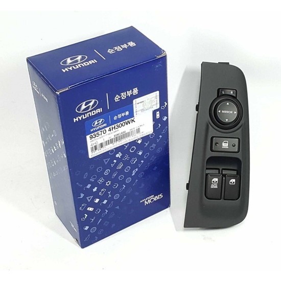 Orijinal Cam Düğmesi Ön Sol Hyundaı H1/ Starex 07- Fiyatı