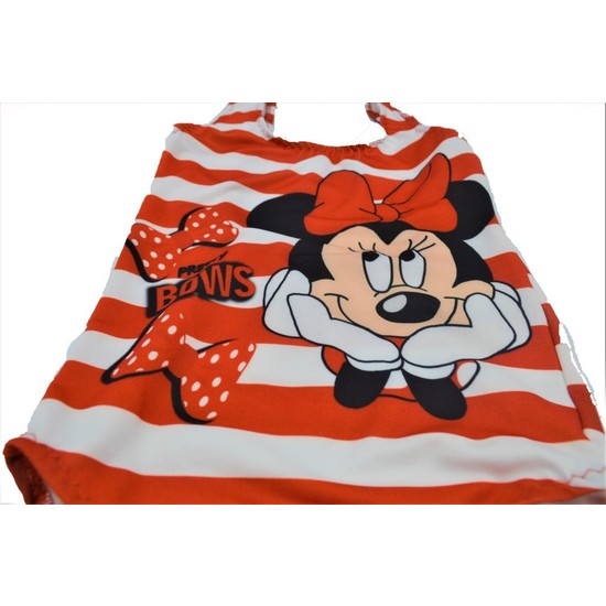 Cemrem Tekstil Micky Kırmızı Kız Çocuk Mayo Fiyatı