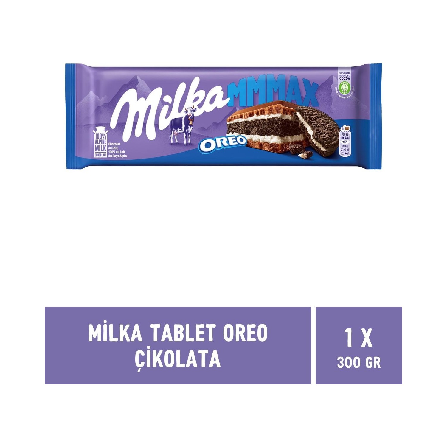 Milka Oreo ve Choco & Biscuit Tablet Çikolata 300 gr Mmmax - Fiyatı