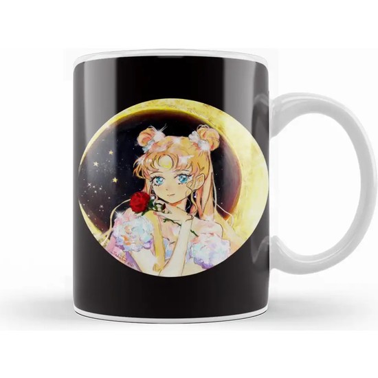 Sailor Moon Light Fanart 02 Kupa Bardak Porselen Fiyatı