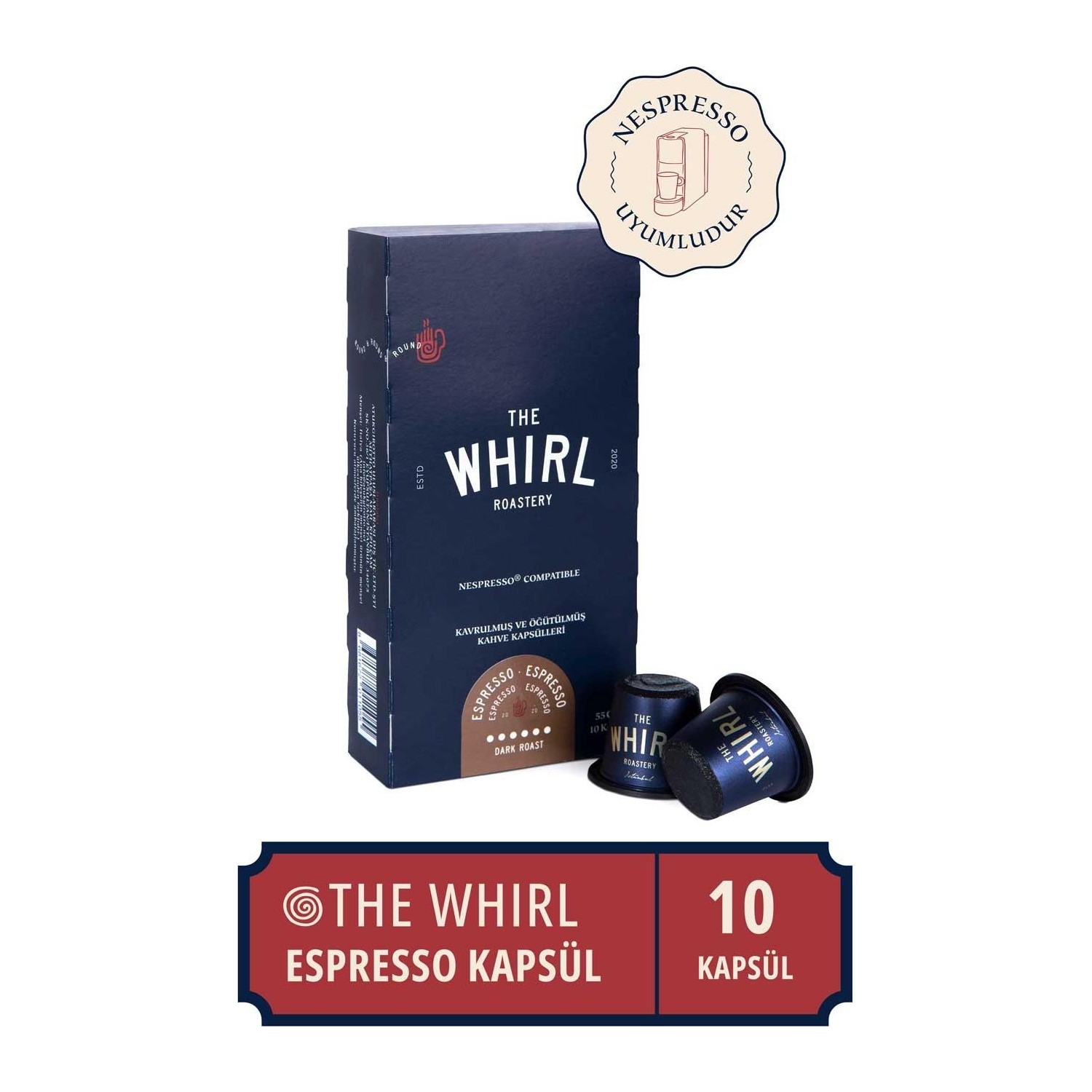 The Whirl Espresso Dark Kapsül Kahve 10 Kapsül Fiyatı