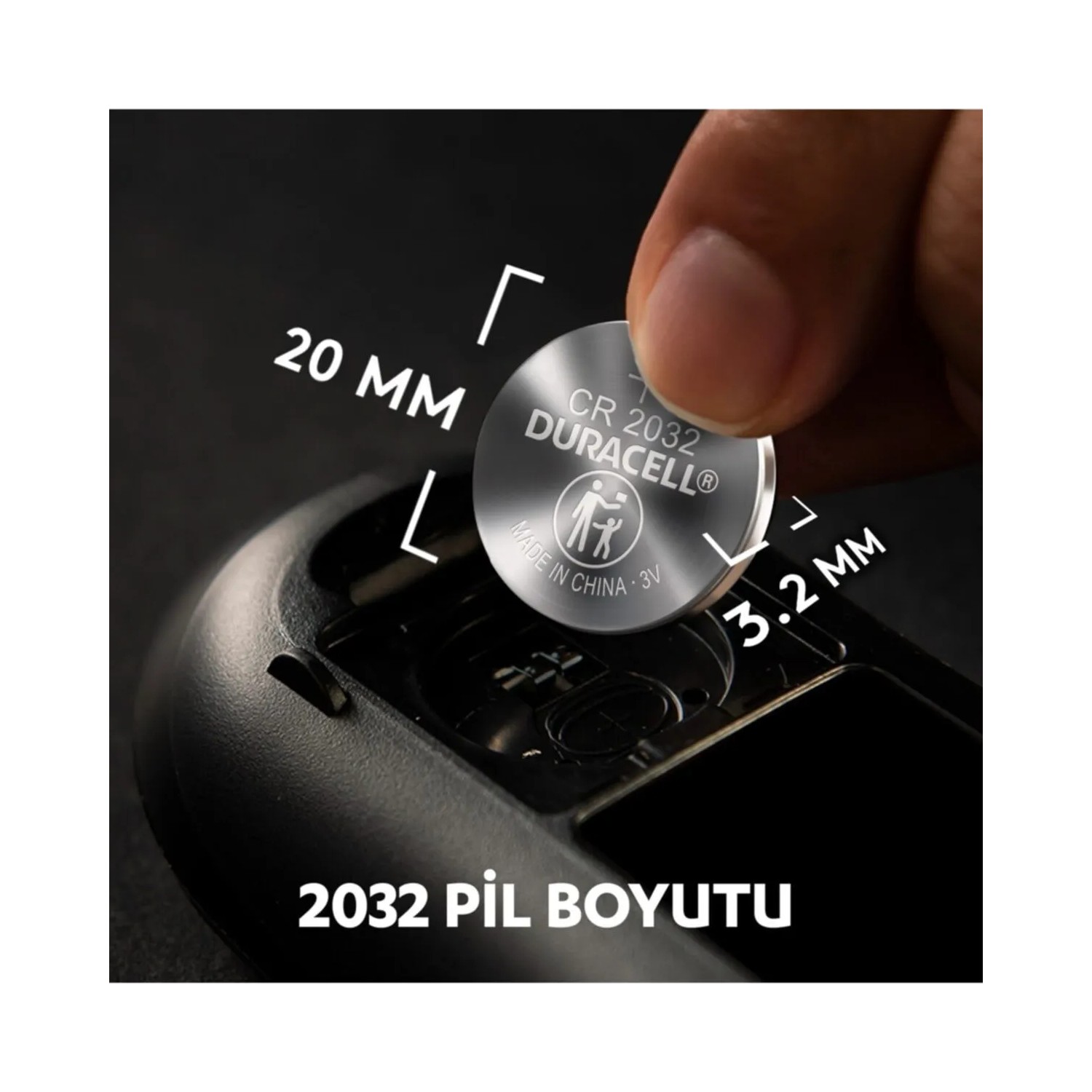 Duracell CR2032 / Dl 2032 Düğme Pil 5 Adet SB-DRCL20325AD Fiyatı