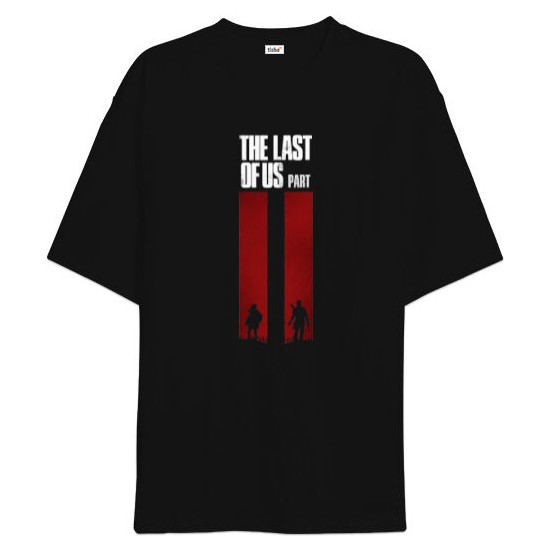 Tisho Last Of Us Part Iı Tasarım Baskılı Siyah Oversize Fiyatı