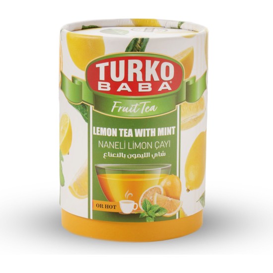 Turko Baba Silindir Nane Limon Çayı 200 gr Fiyatı