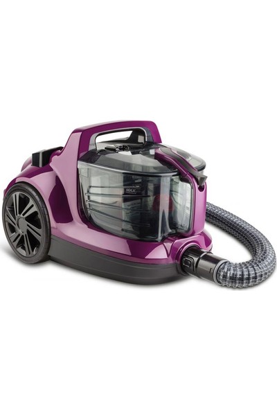 Fakir Veyron Öko Violet Toz Torbasız Süpürge Mor Fakir Veyron Öko Violet Toz Torbasız Süpürge Mor