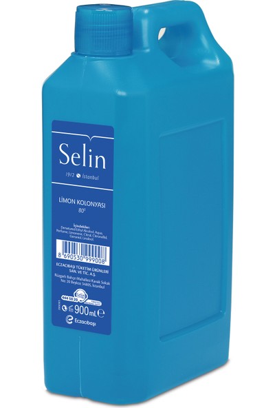 Selin Limon Kolonyası 900 ml
