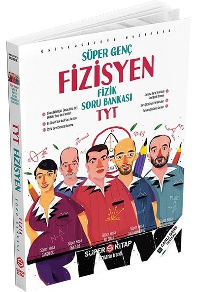 Süper Kitap TYT Fizik: Süper Genç Fizisyen Soru Bankası