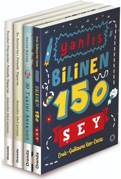 Orenda 4 Lü Kitap Set - Frede Royer - Jennifer Mccartney