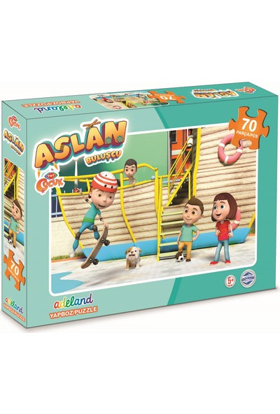 Adeland Trt Aslan Kutulu Puzzle 70'Li Puzzle Adeland Trt Aslan Kutulu Puzzle 70'Li Puzzle